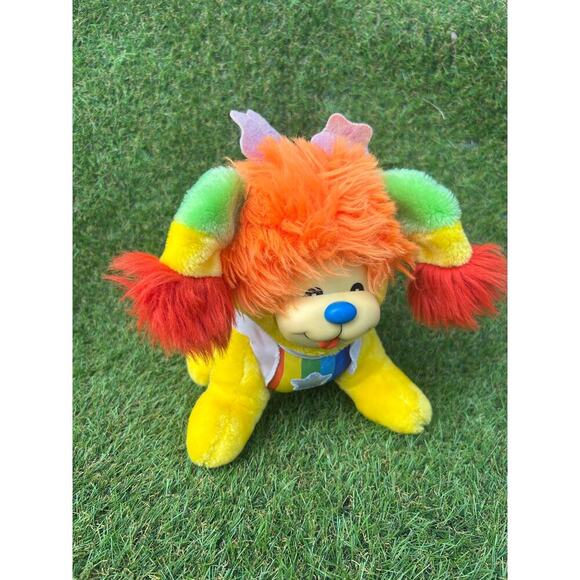 Mattel | Toys | Vintage 983 Mattel Rainbow Puppy Brite Stuffed Animal ...